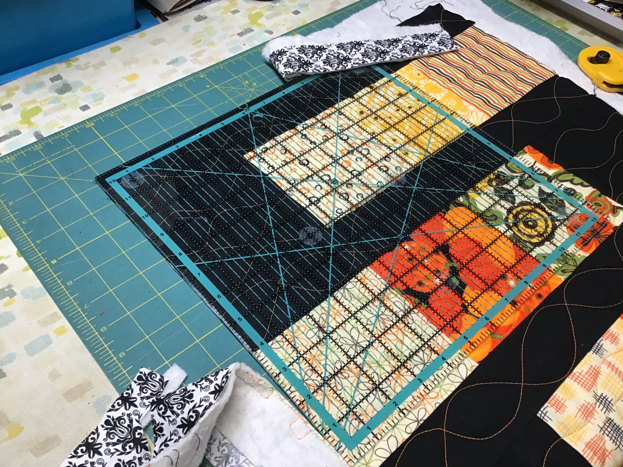 Basic Quilting Skills for Beginners: Squaring Up Your Quilt – Villa ...