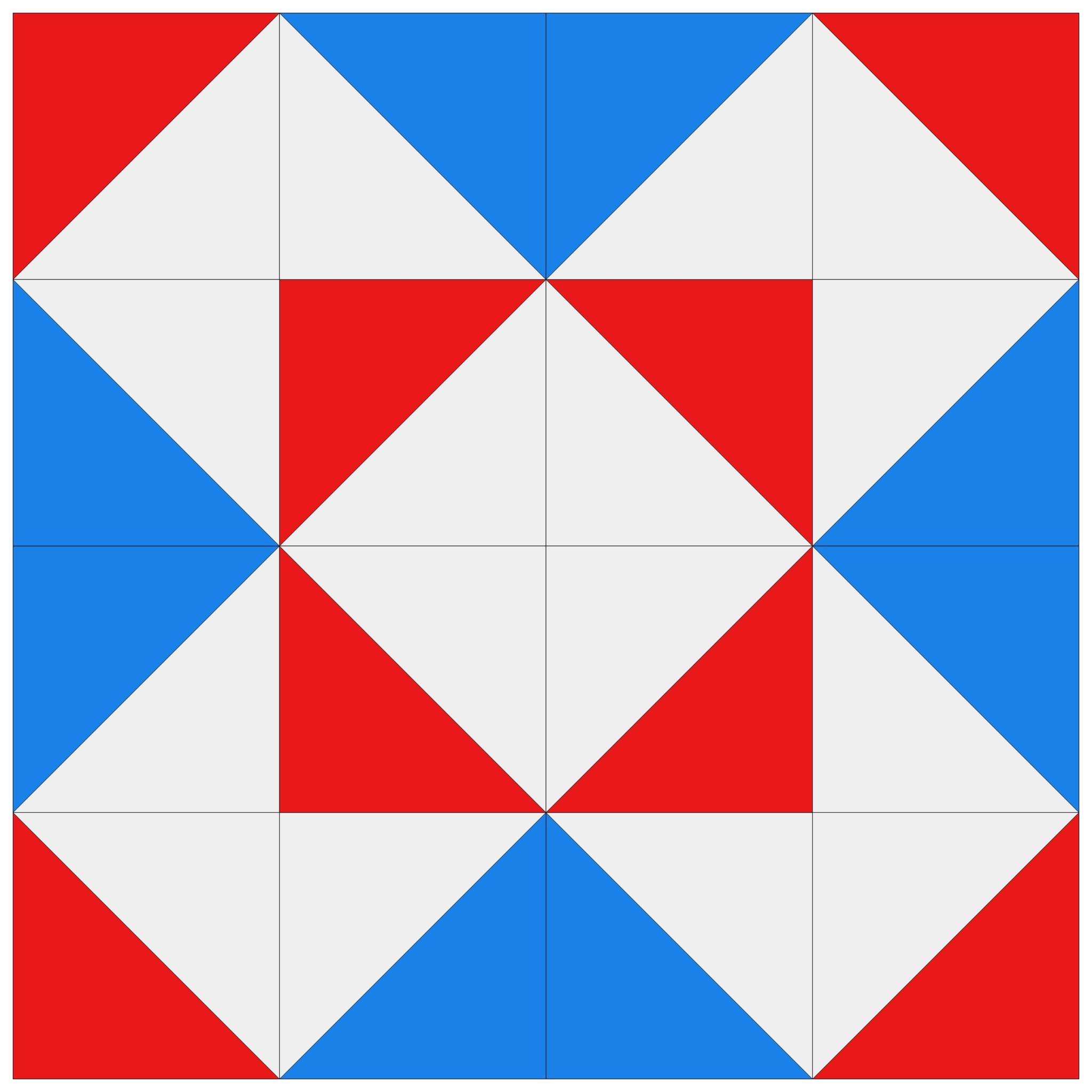 Quilt Block Basics — Half Square Triangles (HSTs) – Villa Rosa Quilts