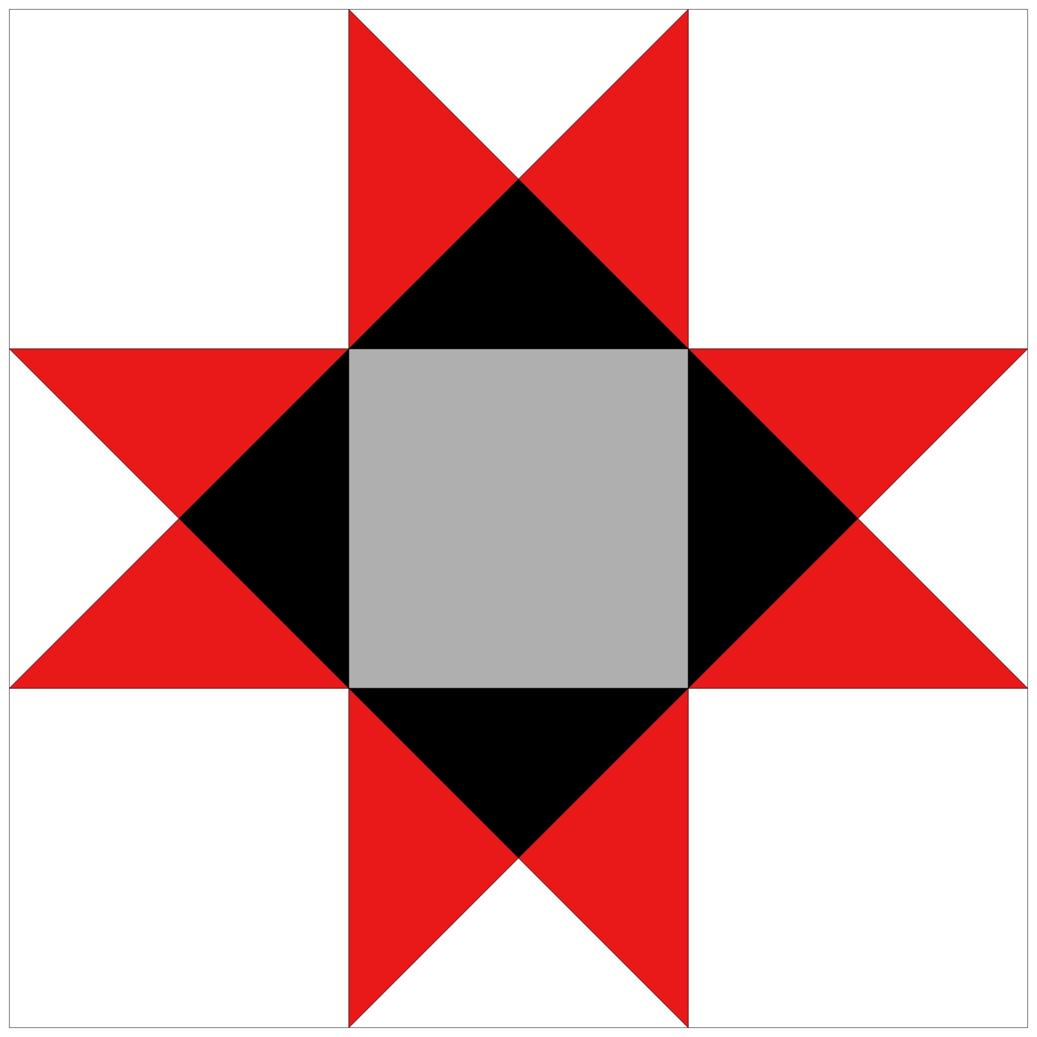 Quilt Block Basics — Quarter Square Triangles (QSTs) – Villa Rosa Quilts