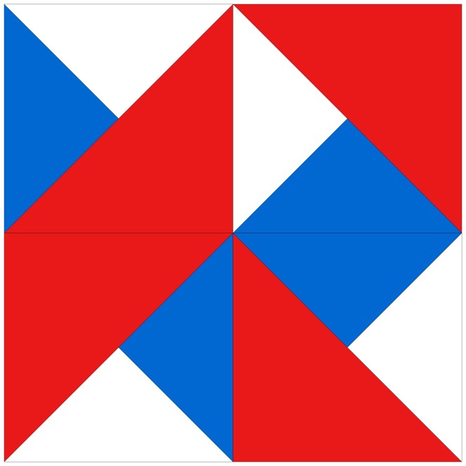 Quilt Block Basics — The Y Block, Rose Card List, and Hoffman Fabrics ...