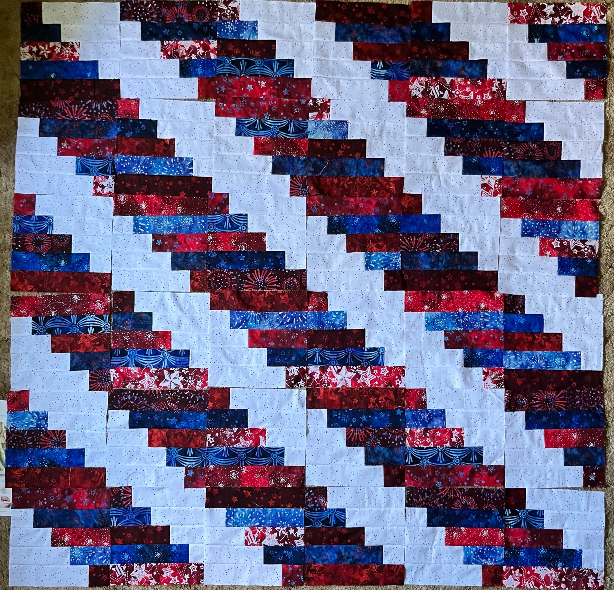 VRD Gallant Rose Card Quilt Tutorial – Villa Rosa Quilts