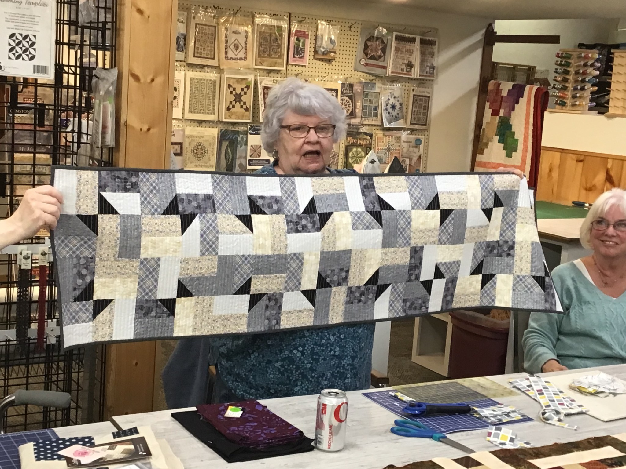 A Sisterhood of Quilters Who Can’t Get Enough Villa Rosa Design Rose ...