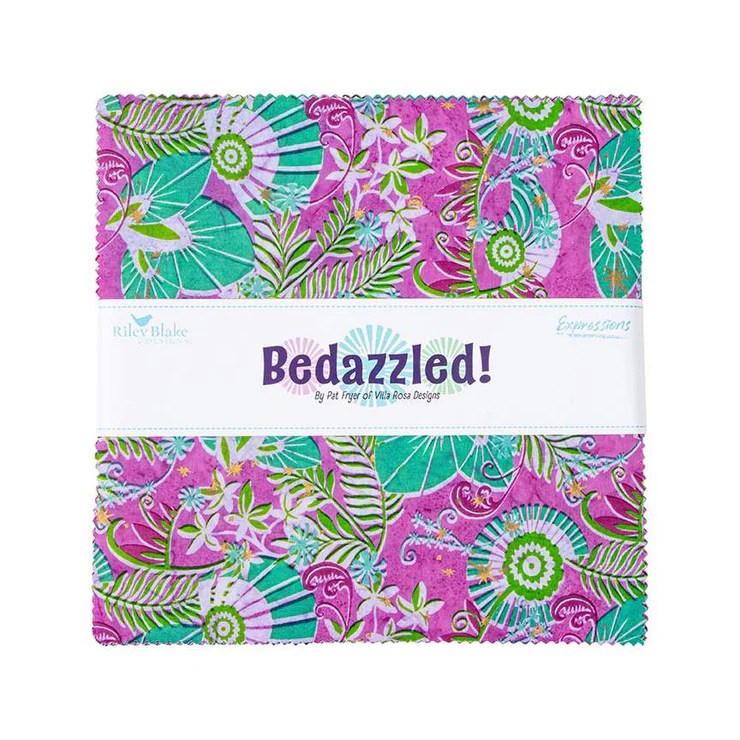 Pat’s VRD Bedazzled Fabric Collection for Riley Blake Designs is HERE ...